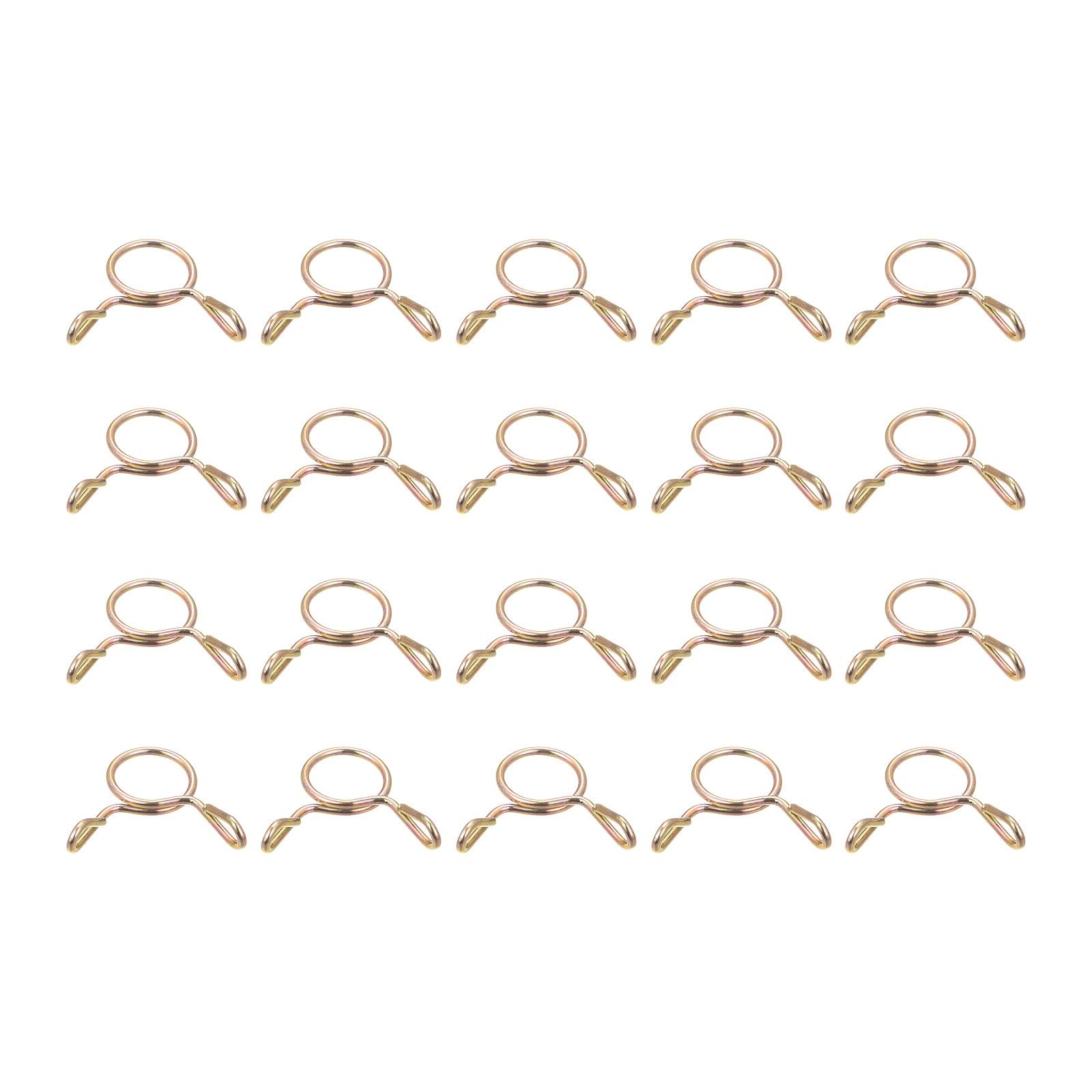 Fuel Line Hose Clips, 65Mn Steel Water Pipe Air Tubing Spring Hose ...