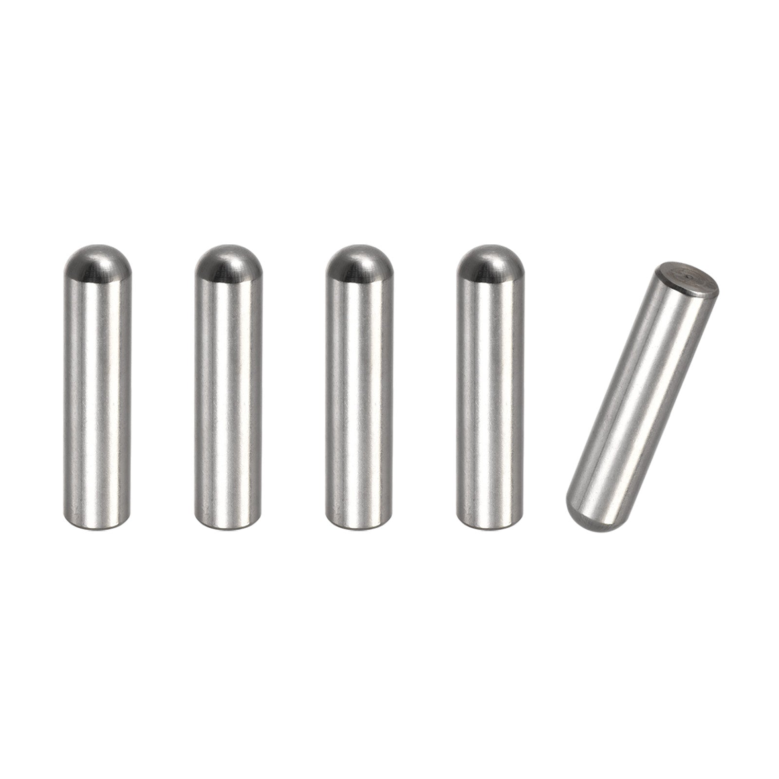 Dowel Pin, 304 Stainless Steel Round Head Flat Chamfered Dowel Pin Wood ...