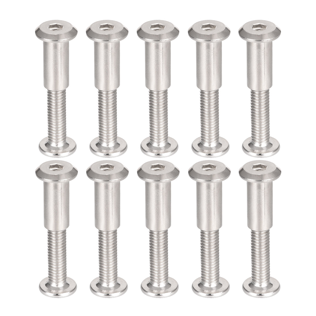 Uxcell Hex Socket Screw Post Binding Bolts Leather Fastener | Harfington