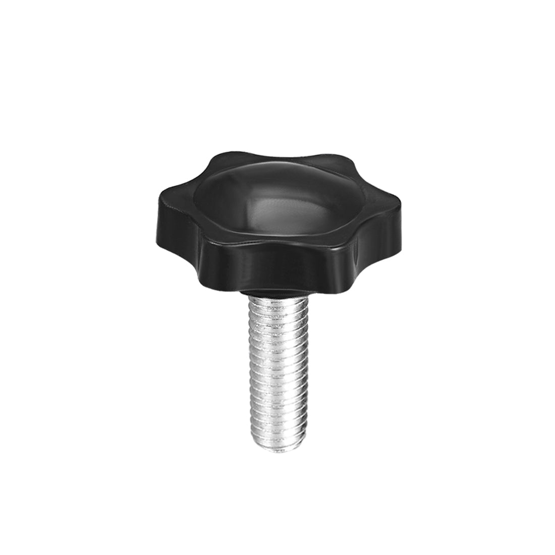 Uxcell Clamping Screw Knob, Plum Hex Shaped Grips Star Knob Male Thread ...