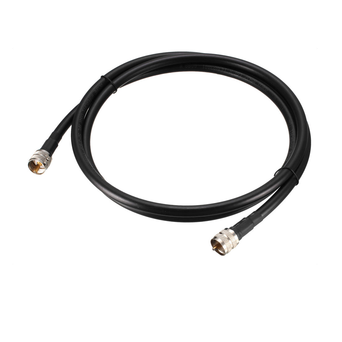 Uxcell RG8X Coaxial Cable With Pl-259 Male Connectors for CB/Ham Radio ...