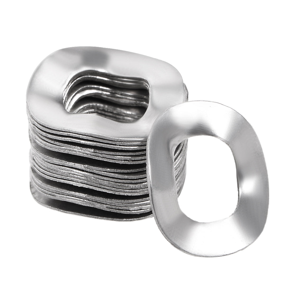 Uxcell 20Pcs 304 Stainless Steel Wave Spring Washer for Screw Bolt ...
