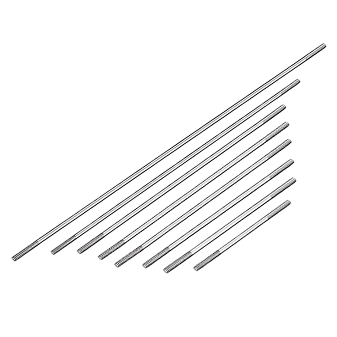 Uxcell 304 Stainless Steel Rod Linkage End Thread Push Rod Connector ...