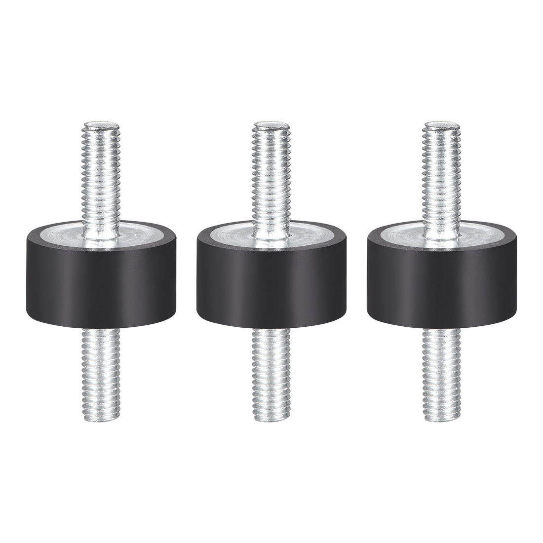 Uxcell 30 x 15mm Rubber Mounts,Vibration Isolators,with M8 x 23mm Studs ...
