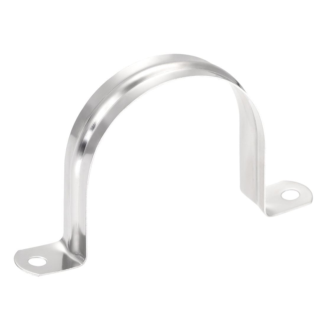 Uxcell Rigid Pipe Strap, 2 Hole Tube Straps 201 Stainless Steel Tension ...