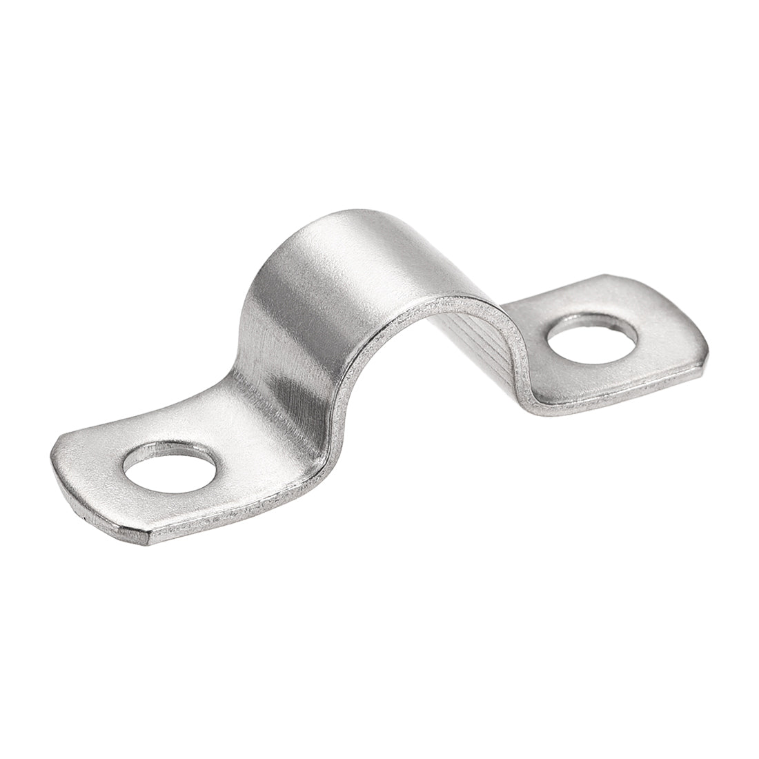 Uxcell Rigid Pipe Strap, 2 Holes Tube Straps 304 Stainless Steel ...