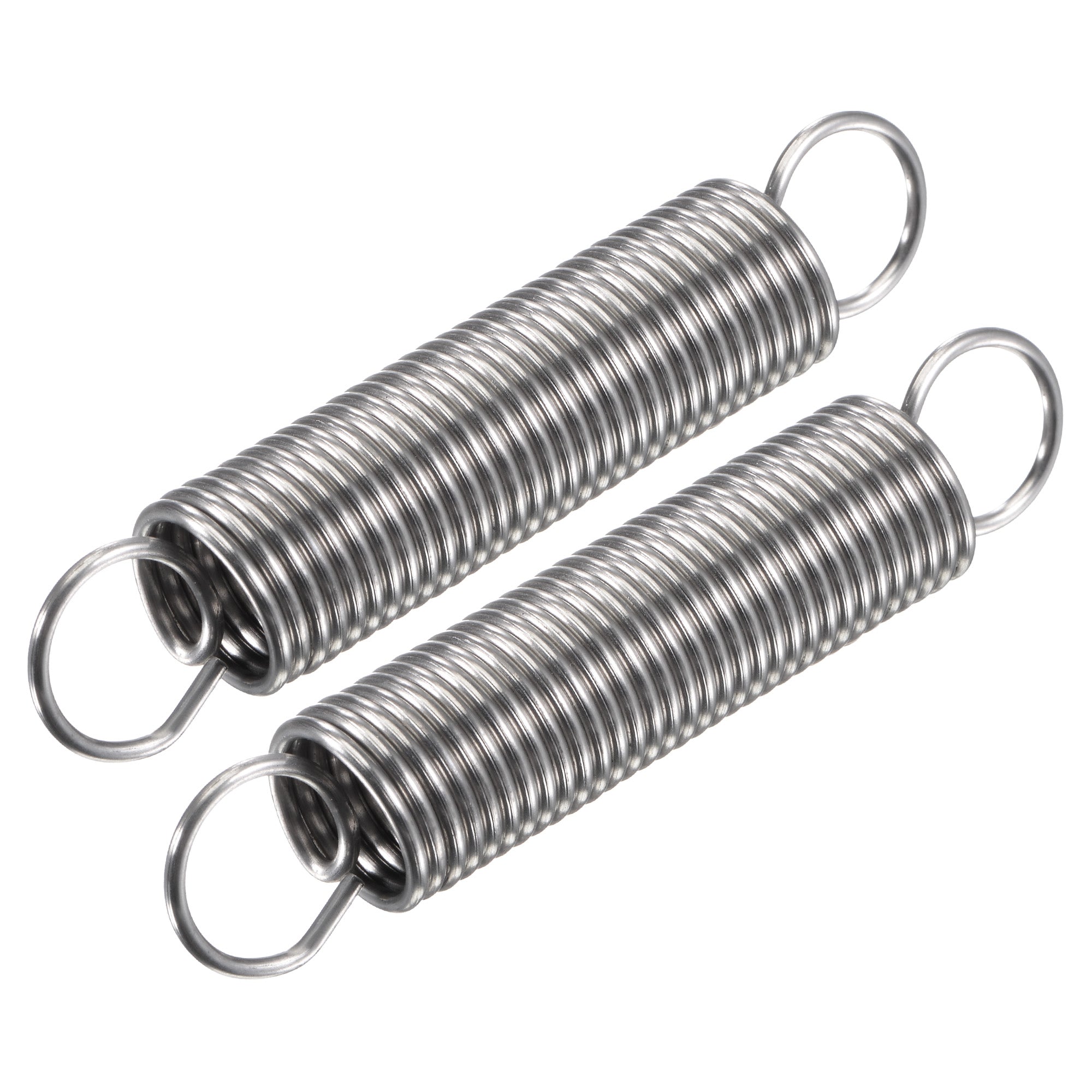 Uxcell 1.5mmx15mmx80mm Extended Compression Spring,8.6Lbs Load Capacity ...