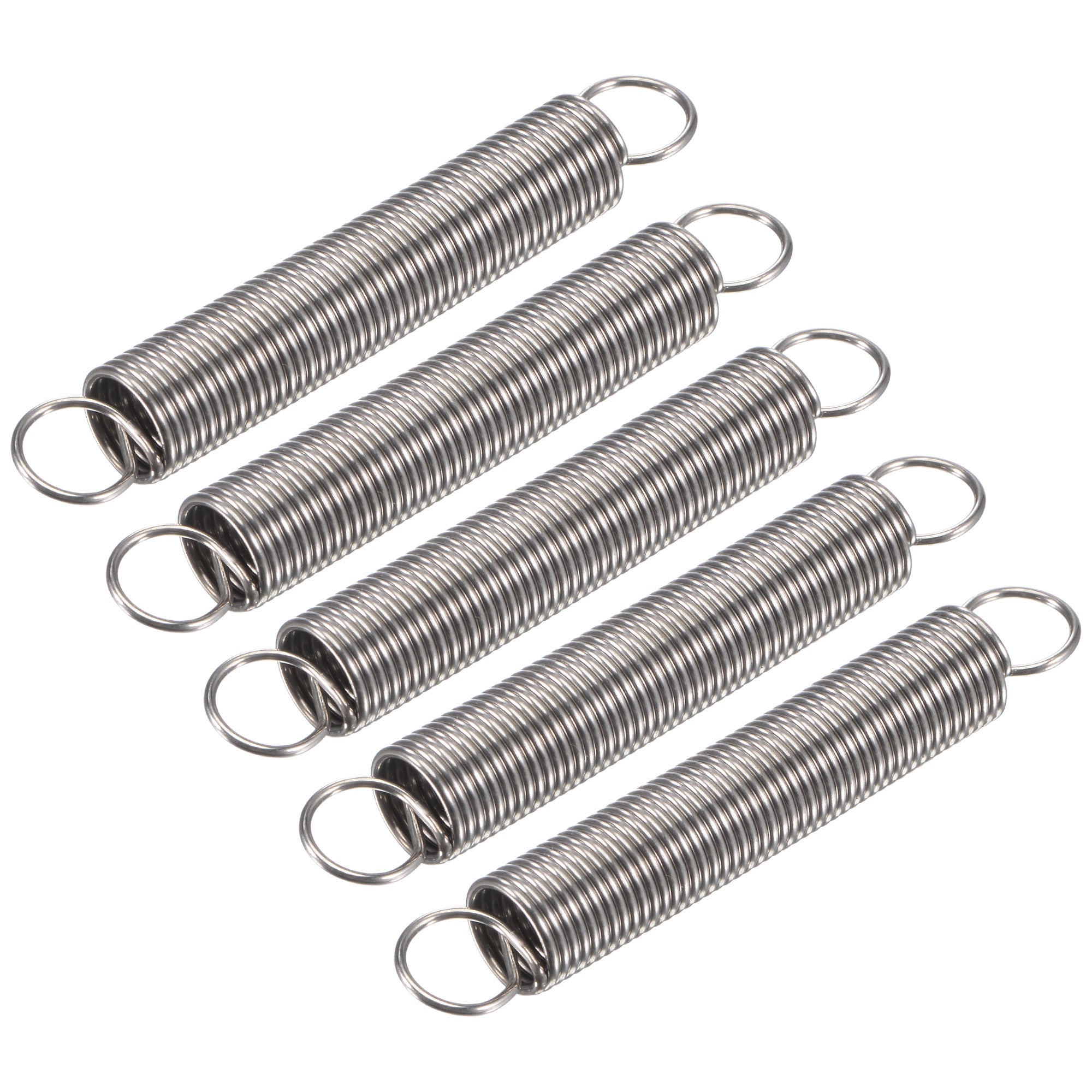 Uxcell 1mmx10mmx50mm Extended Compression Spring,3.4Lbs Load Capacity ...